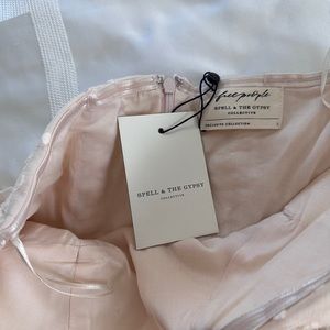 Spell | Dresses | Nwt Spell Designs Mini Bustier Top Mini Strapless Dress Polka Dots Layered ...